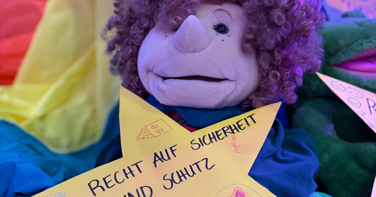Kinder engagieren sich für Kinderrechte